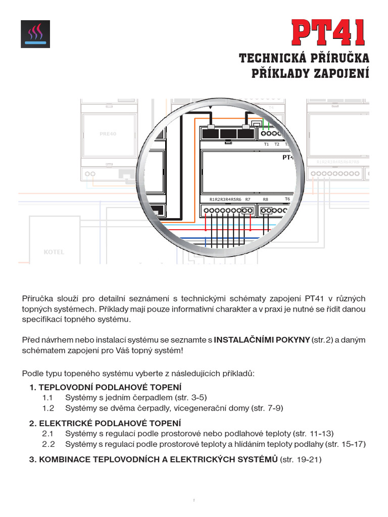 Pt41 Priklady Zapojeni - Indd | PDF