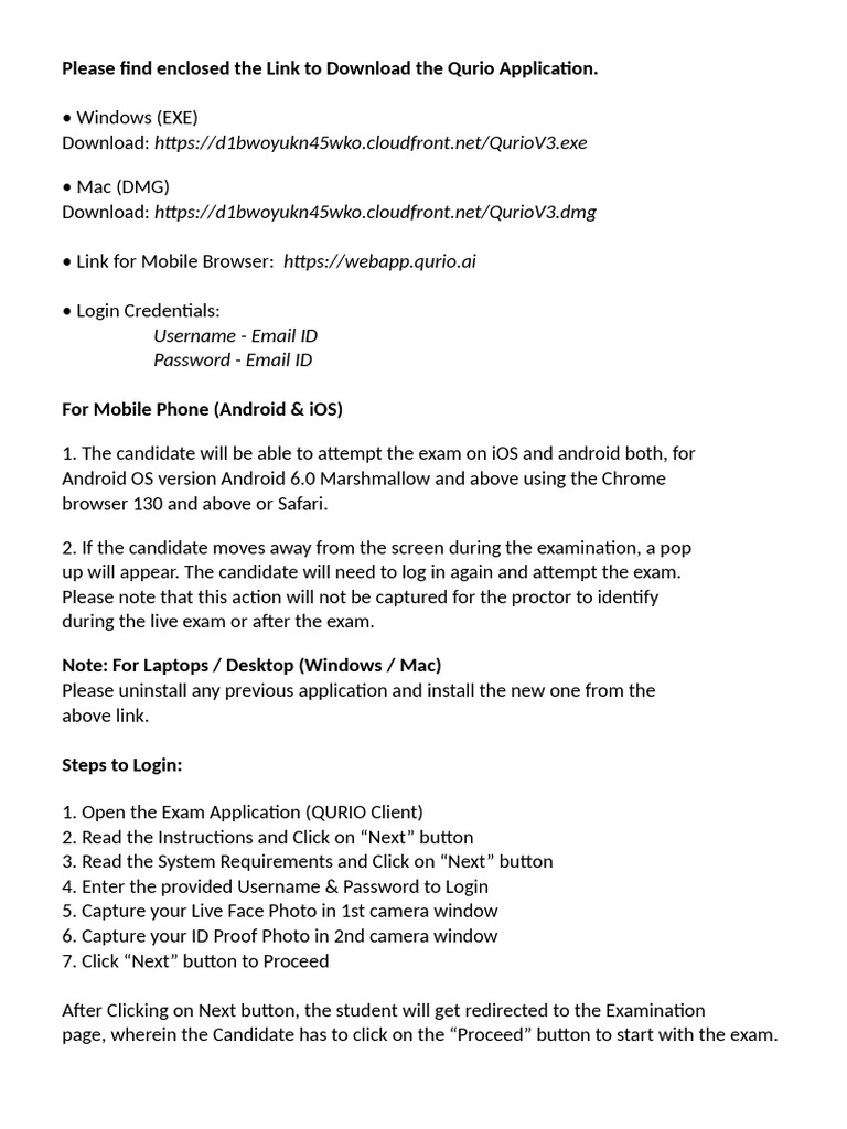 Qurio Guidelines | PDF