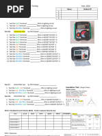 Polarity Testing Procedure for Outlets | PDF | Ac Power Plugs And ...