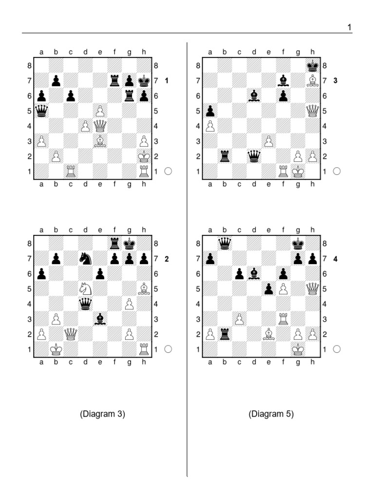 Checkmate in 3 Homework | PDF