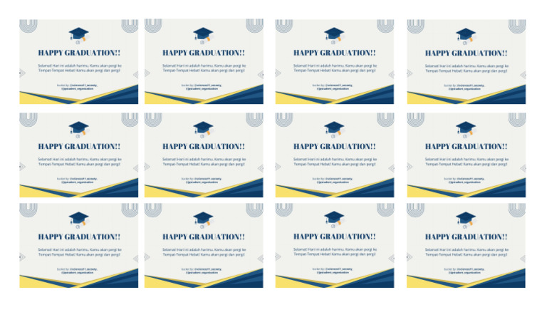 Krtu Ucapan Wisuda | PDF