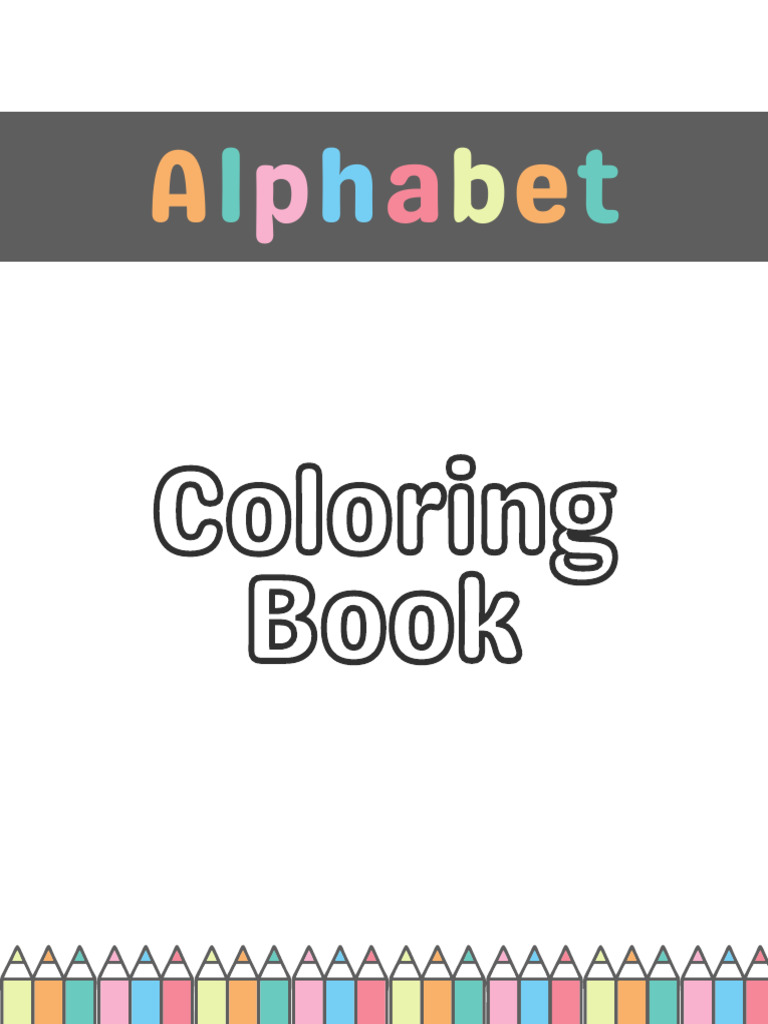 Alphabet Coloring Book | PDF