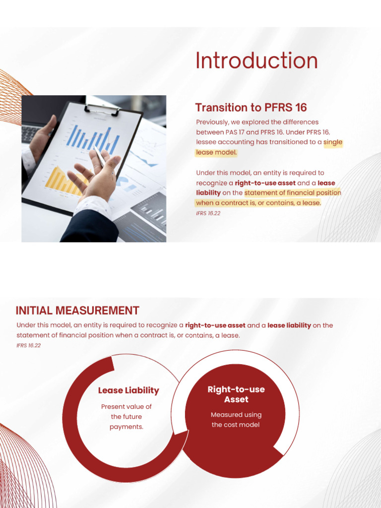 Initial Measurement of ROUA and Lease Liability | PDF | Lease | Balance ...