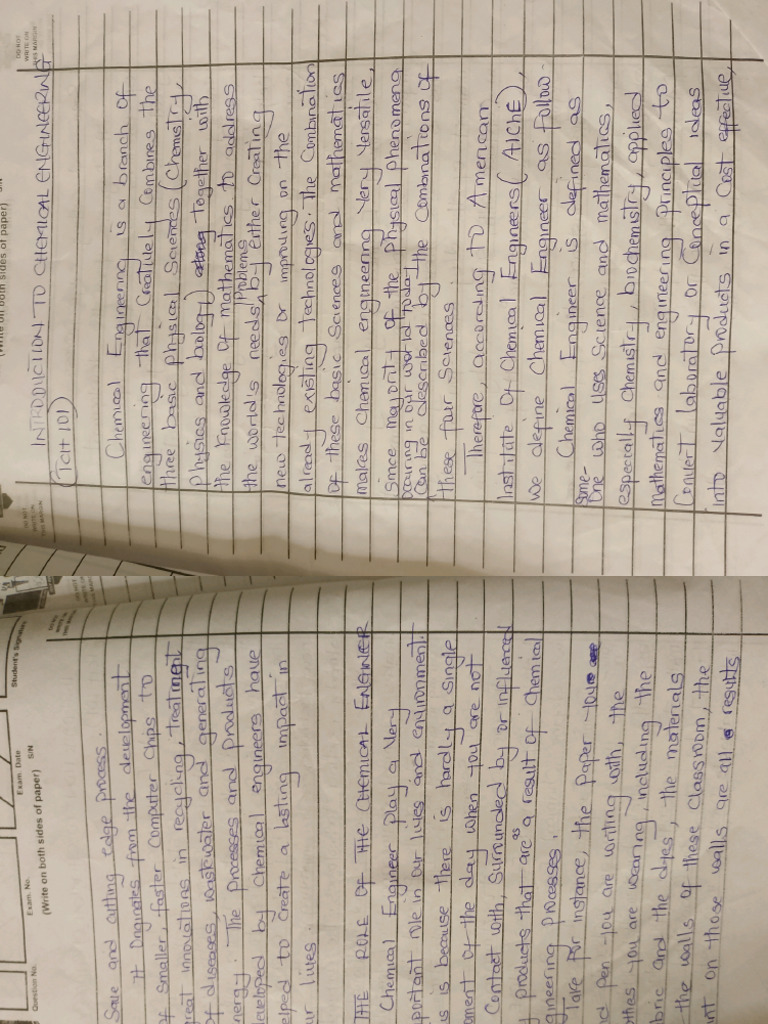 TCH 101 Official | PDF