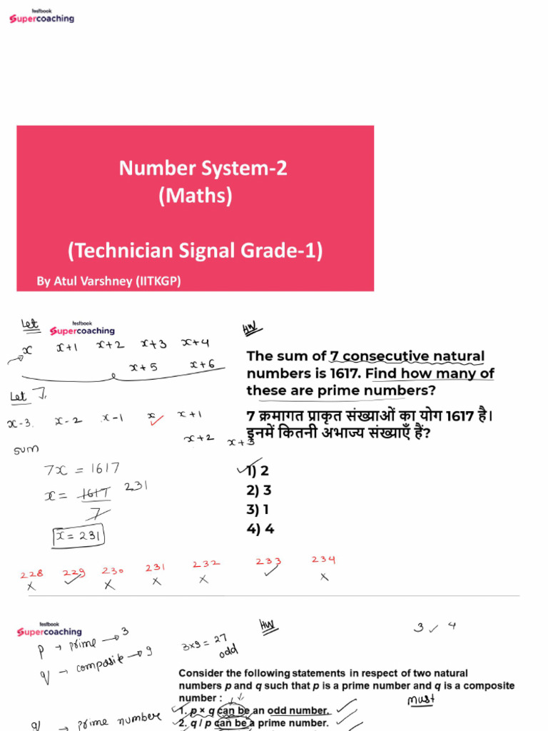 Integer - Unit Digit - Multiple Factor & Quick Maths - 02 | PDF