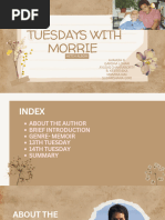 Tuesdays with Morrie: Life Lessons PDF | PDF | Love | Happiness
