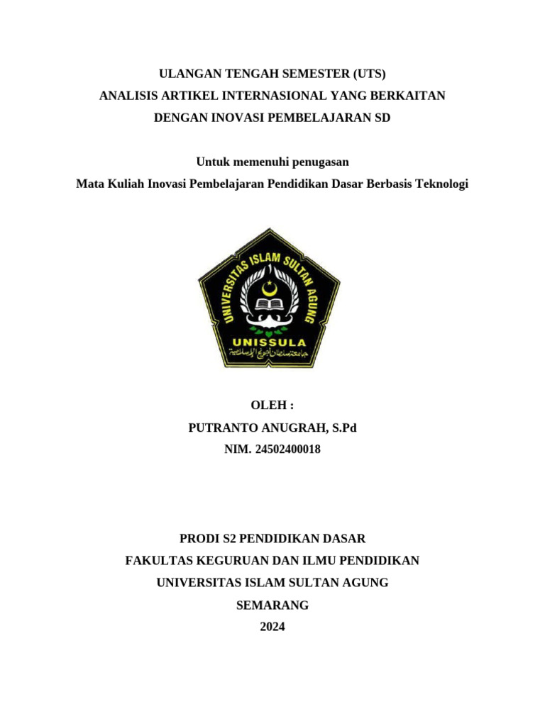Inovasi Pembelajaran SD: TPACK & Flipped Classroom | PDF