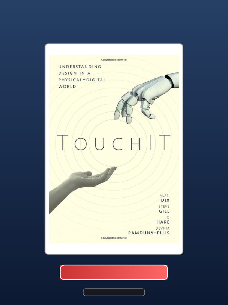 Complete Bundle TouchIT Understanding Design in PhysicalDigital World ...