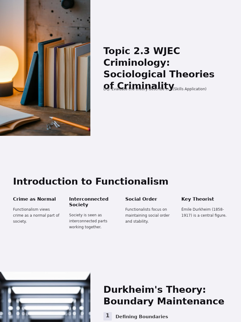 Sociological Theories of Criminality | PDF | Deviance (Sociology) | Crimes