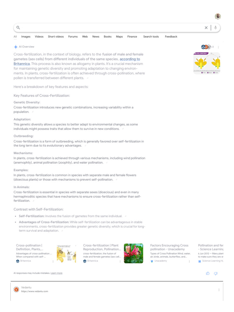 Cross Fertilization Features - Google Search | PDF | Fertilisation ...