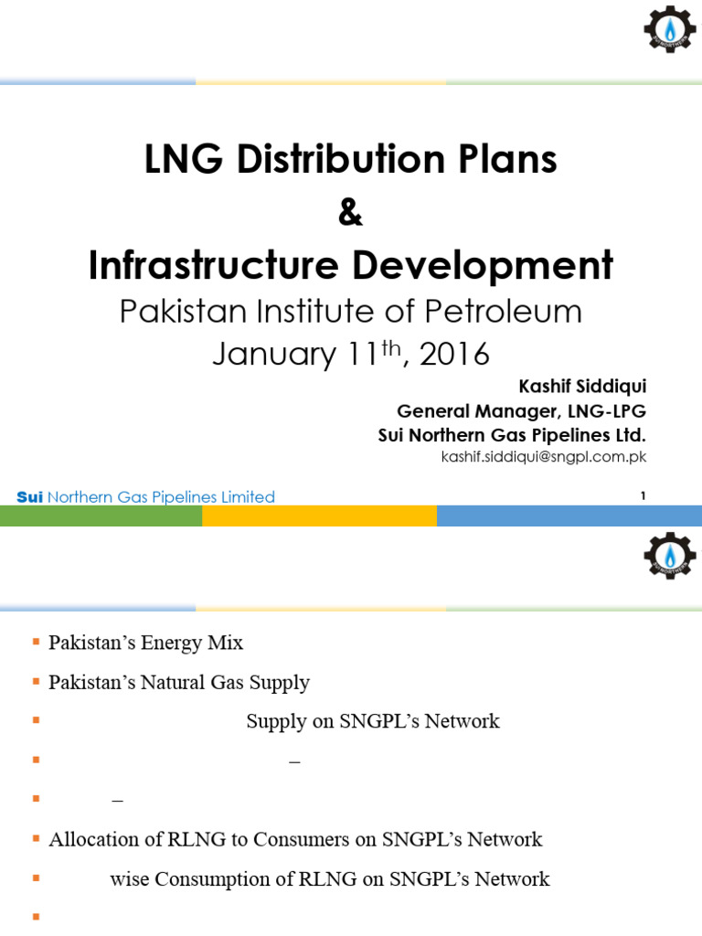 SNGPL LNG Infrastructure Development Plans | PDF | Liquefied Natural ...