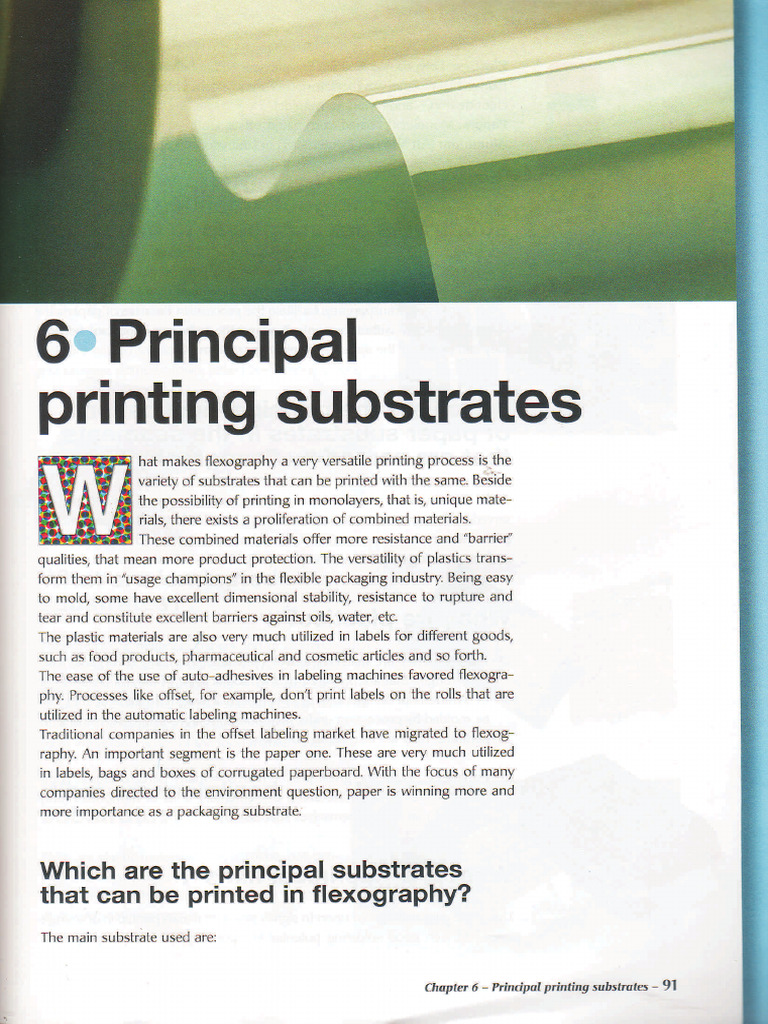 06-Principal Printing Substrates | PDF