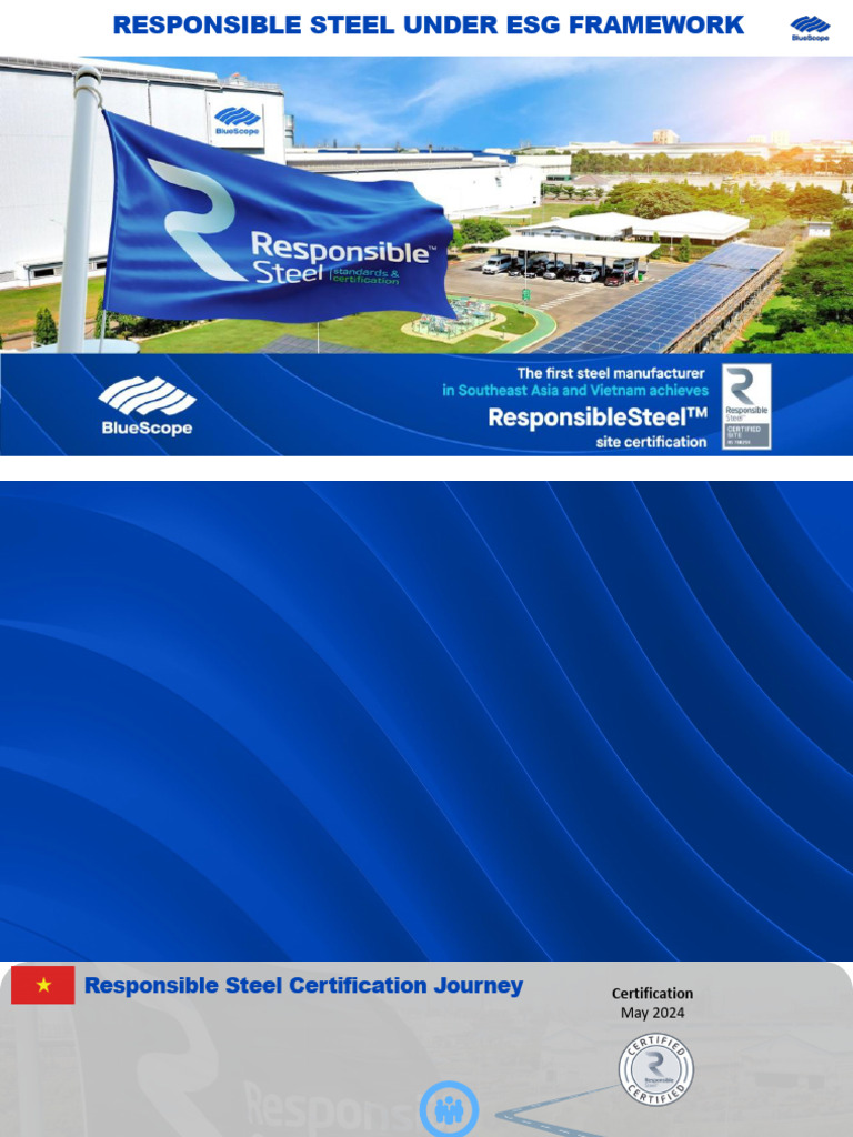 Bluescope - Responsible Steel Under ESG - Sharing To D-Group | PDF ...