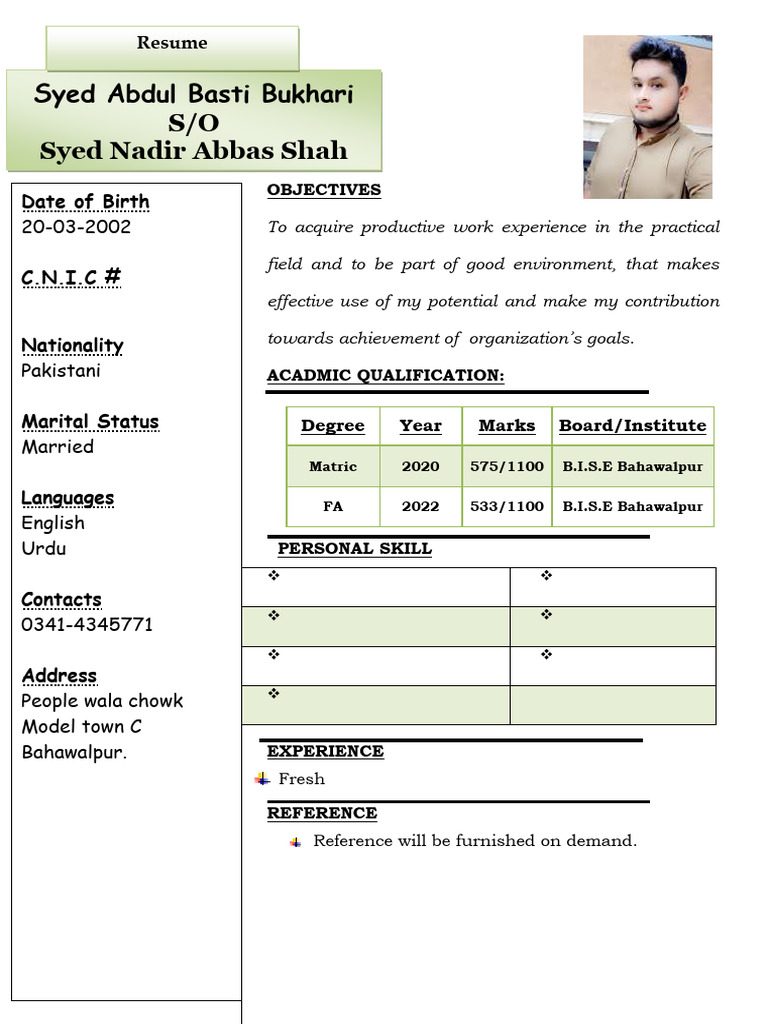 Abdul Basit CV | PDF