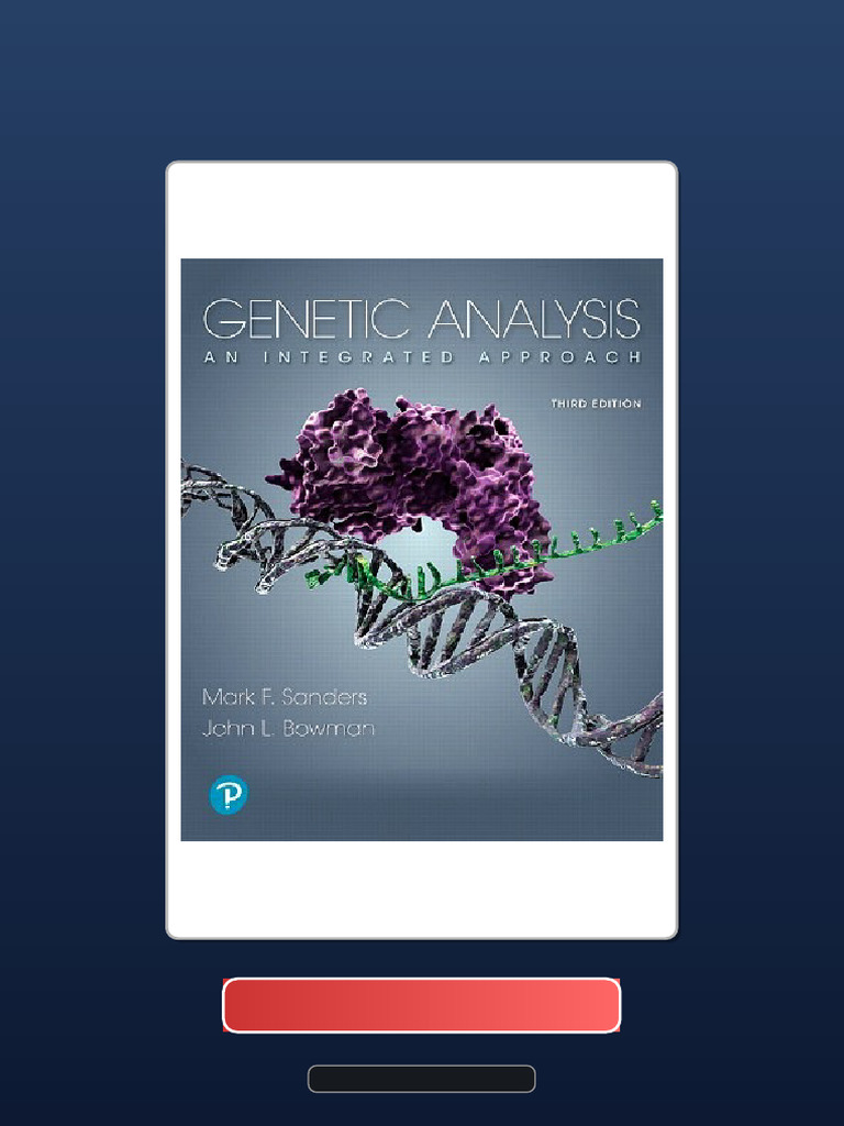 Complete Bundle Genetic Analysis An Integrated Approach 3rd Edition ...