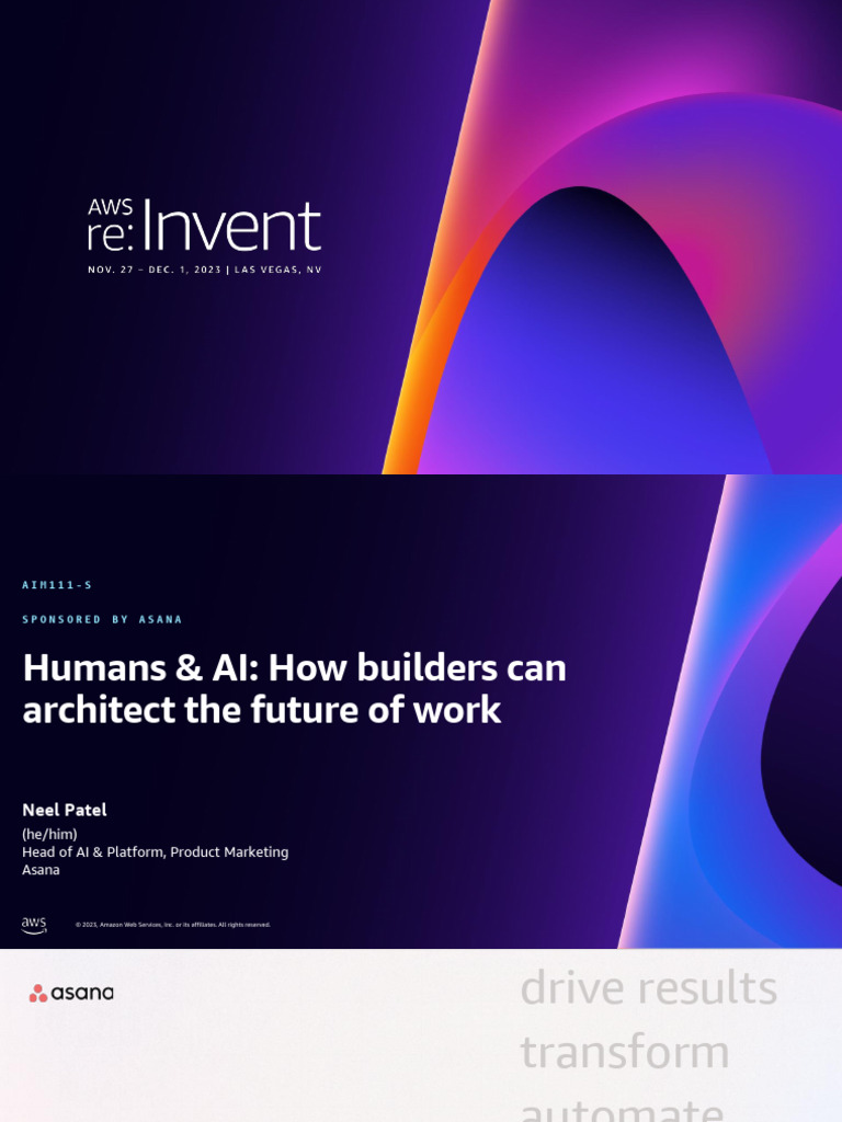 AIM111 S Humans and AI How Builders Can Architect The Future of Work ...