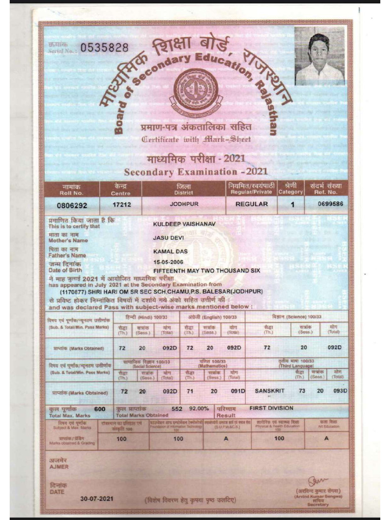 Board Certificate | PDF