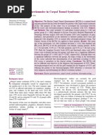 Boston Carpal Tunnel Questionnaire Guide | PDF | Paresthesia | Carpal ...