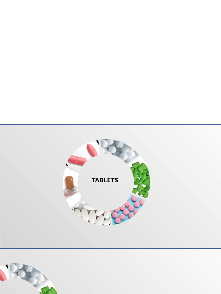 Types of Tablets | PDF