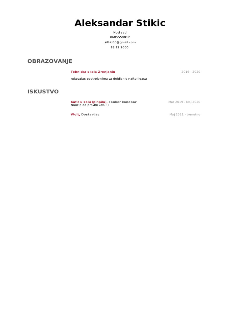 Aleksandar Stikic - 9 - 3 - 2022, 11 - 22 - 24 AM | PDF