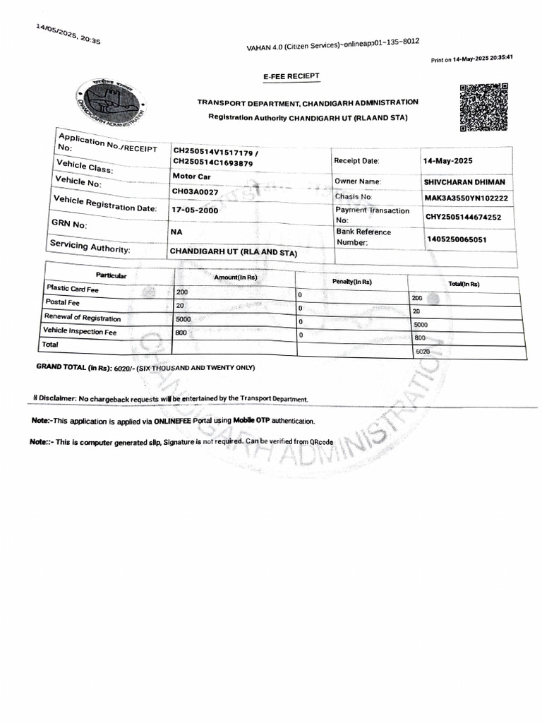 Tax Receipt | PDF | Receipt | Payments