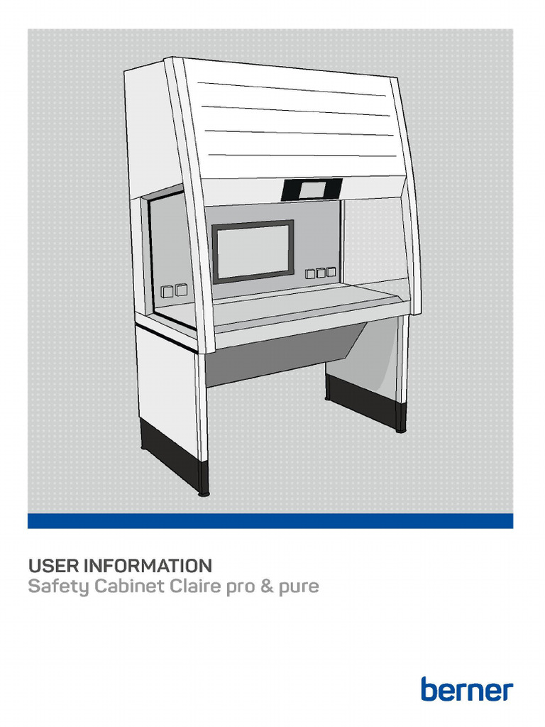 Claire® Pro & Pure Safety Cabinet Guide | PDF