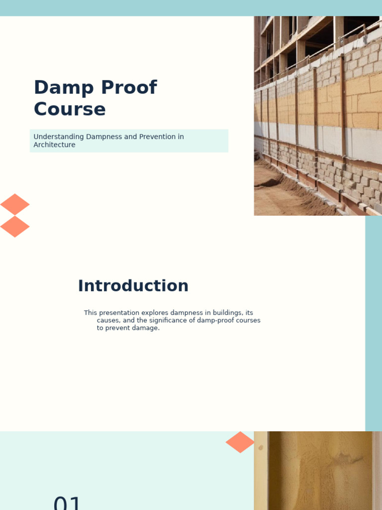 Damp Proof Course: Preventing Building Moisture | PDF | Building ...