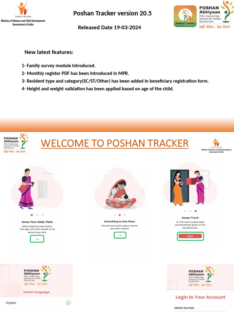 Poshan Tracker 20.5 End To End | PDF | Pregnancy