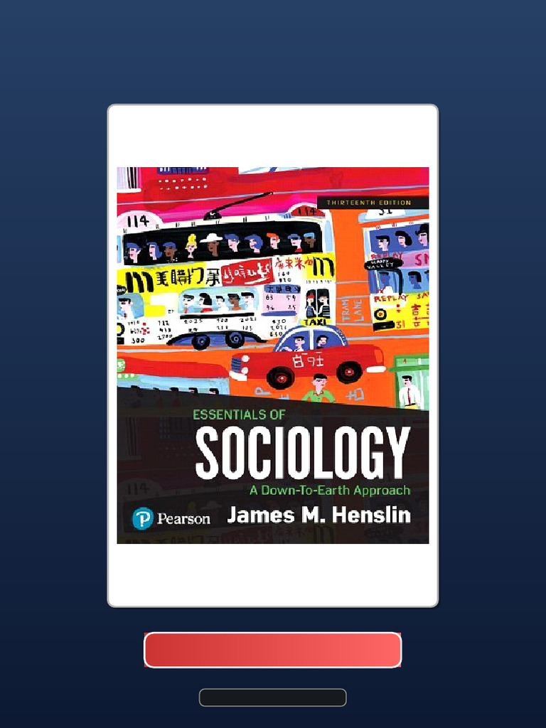 Complete Bundle Essentials of Sociology 13th Edition Henslin HQ File ...