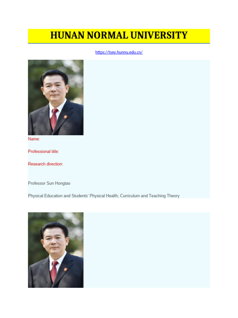 Hunan Normal University | PDF