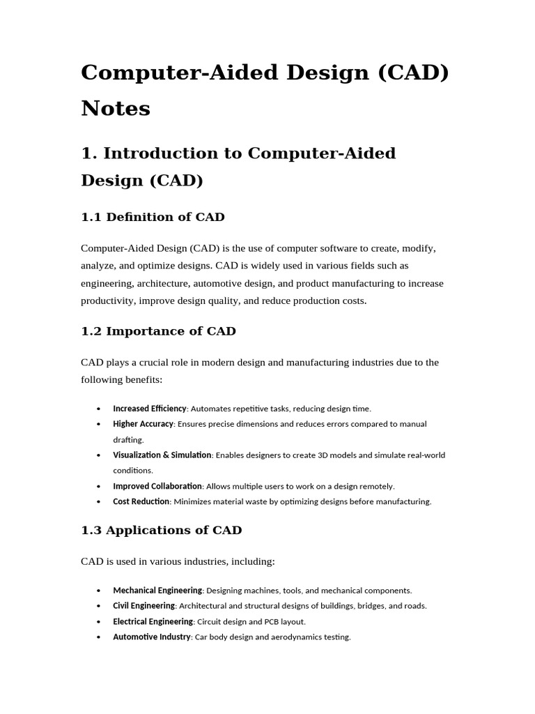 Computer Aided Design CICT 2 | PDF | Computer Aided Design | 3 D ...