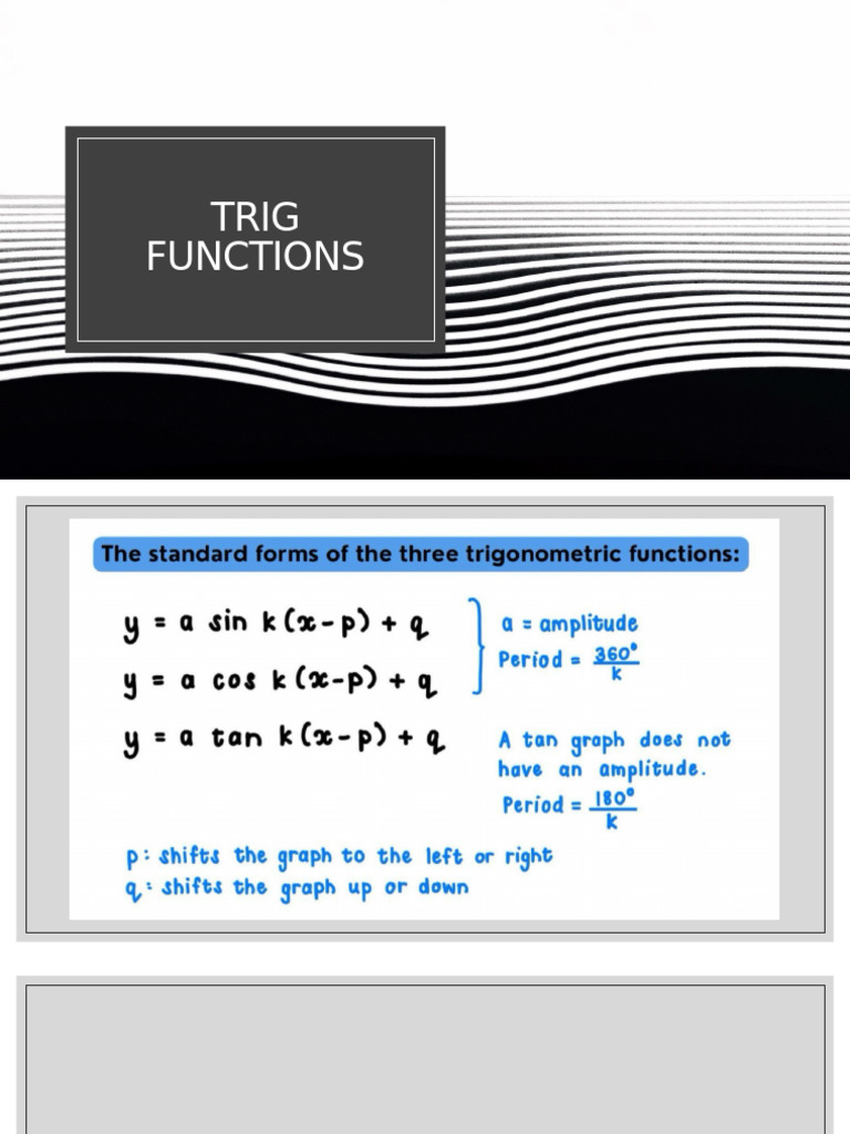 Trig Functions | PDF
