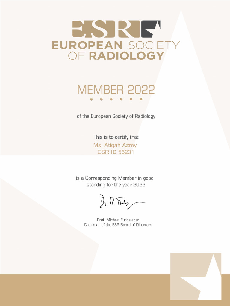 2022 Certificate | PDF