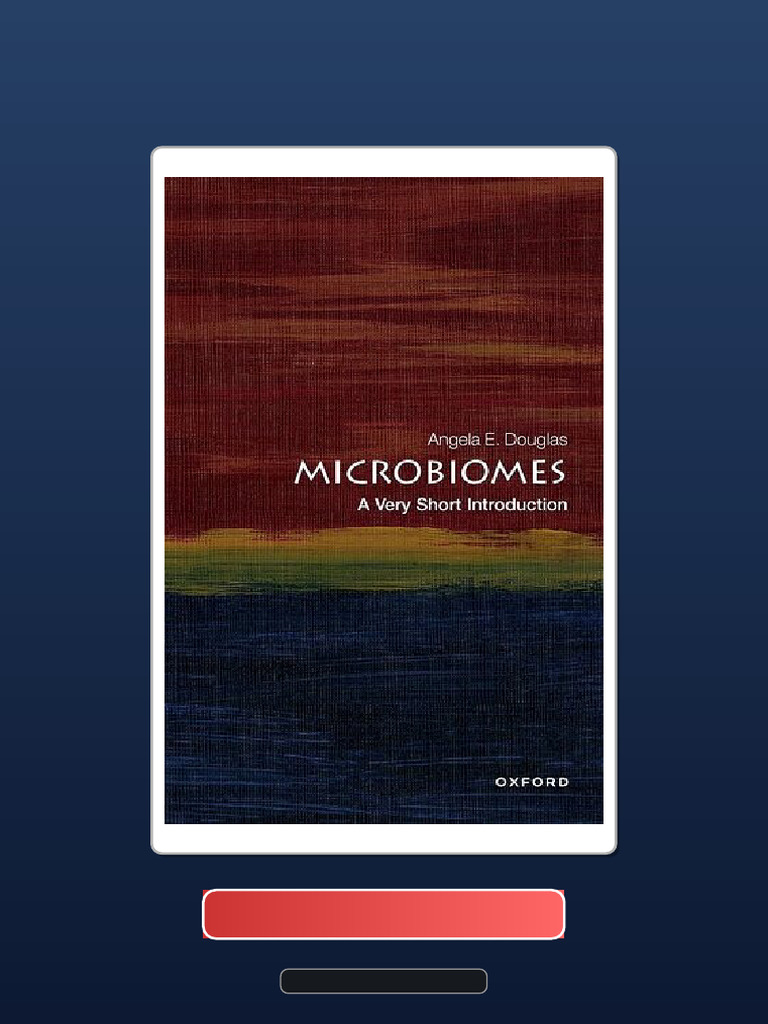 Complete Bundle Microbiomes Very Short Introduction Angela E Douglas HQ ...
