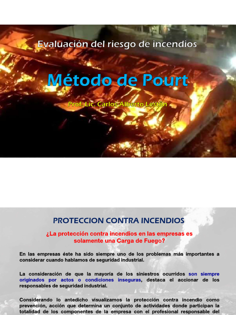 Método Gustav Purt en Protección Contra Incendios | PDF