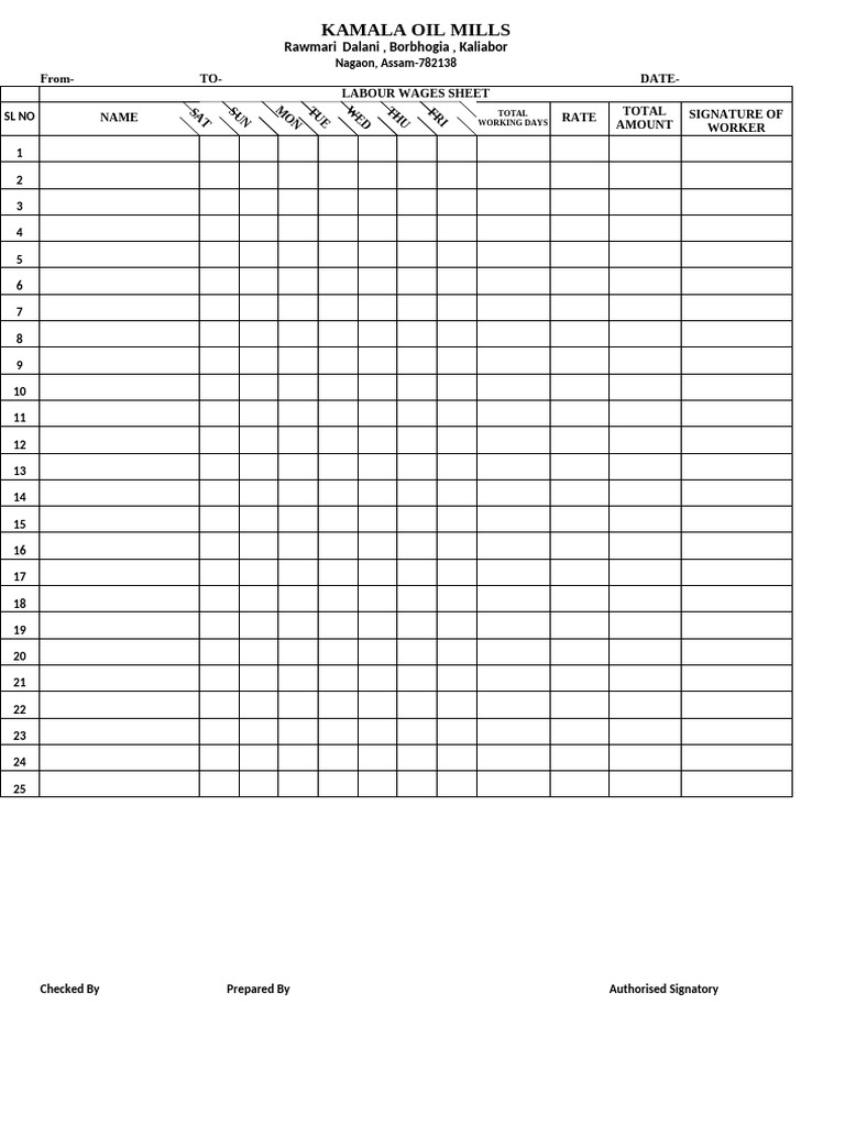 Weekly Lab Sheet | PDF