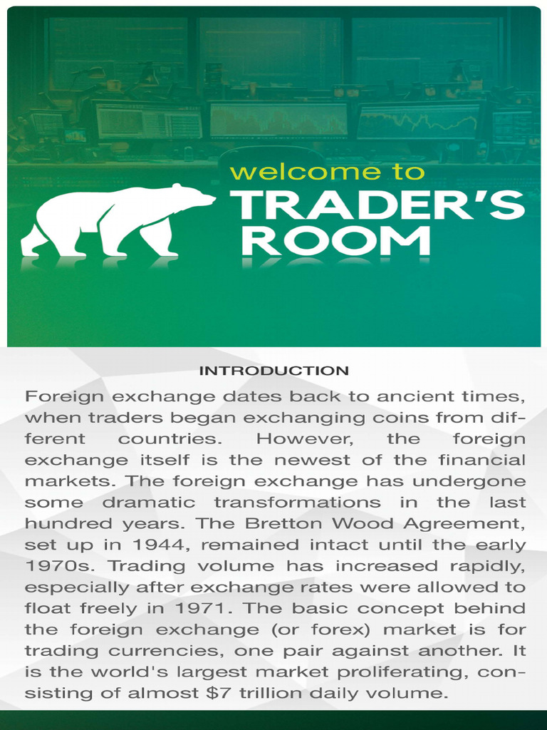 Trader's Room Programs | PDF