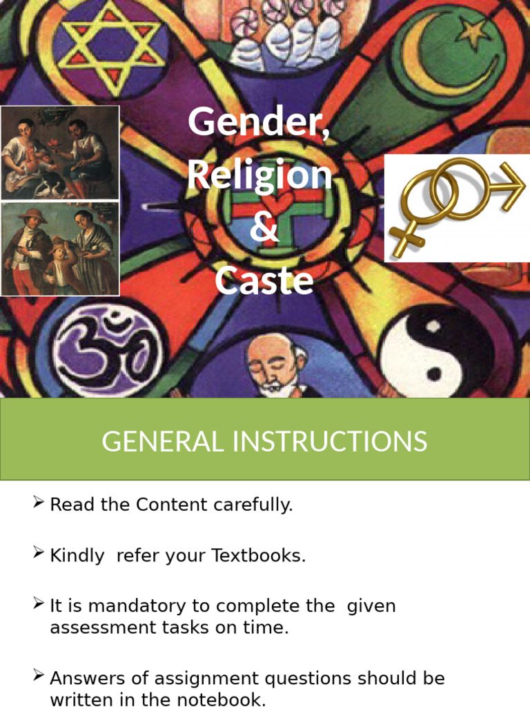 Day 2 Gender, Religion and Caste | PDF | Social Psychology