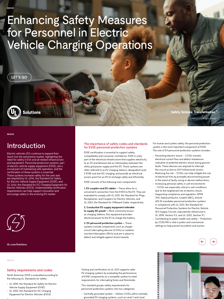 UL 2231: EV Safety Standards Overview | PDF | Safety | Electric Vehicle