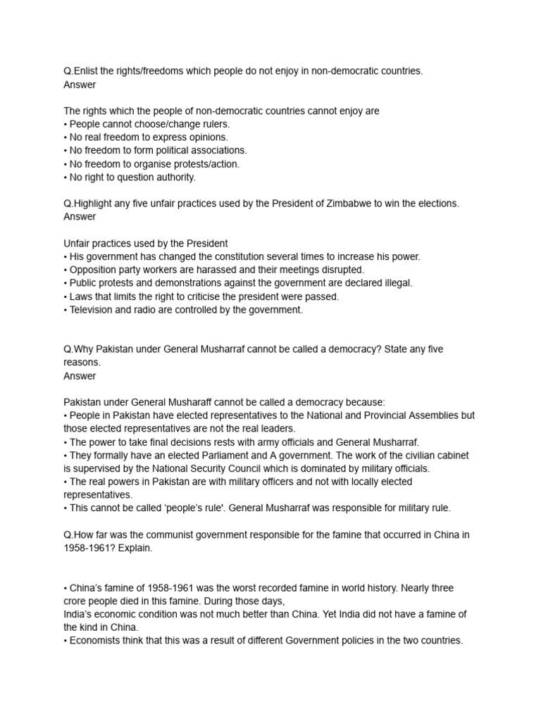 What Is D Democracy & Why Democracy, Cl-9 | PDF | Democracy | Political Ideologies