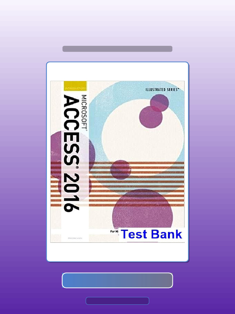 Illustrated Microsoft Office 365 and Access 2016 Introductory 1st Edition Friedrichsen PDF ...