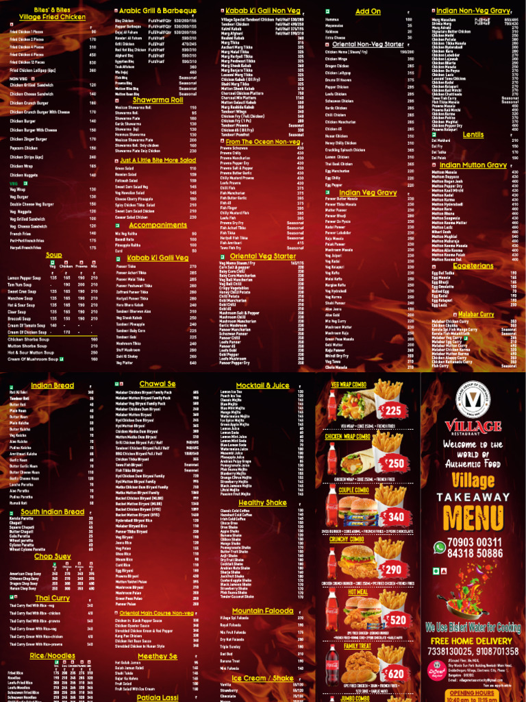New Menu Card | PDF