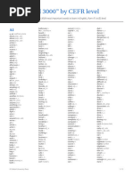 KET Word List Overview | PDF