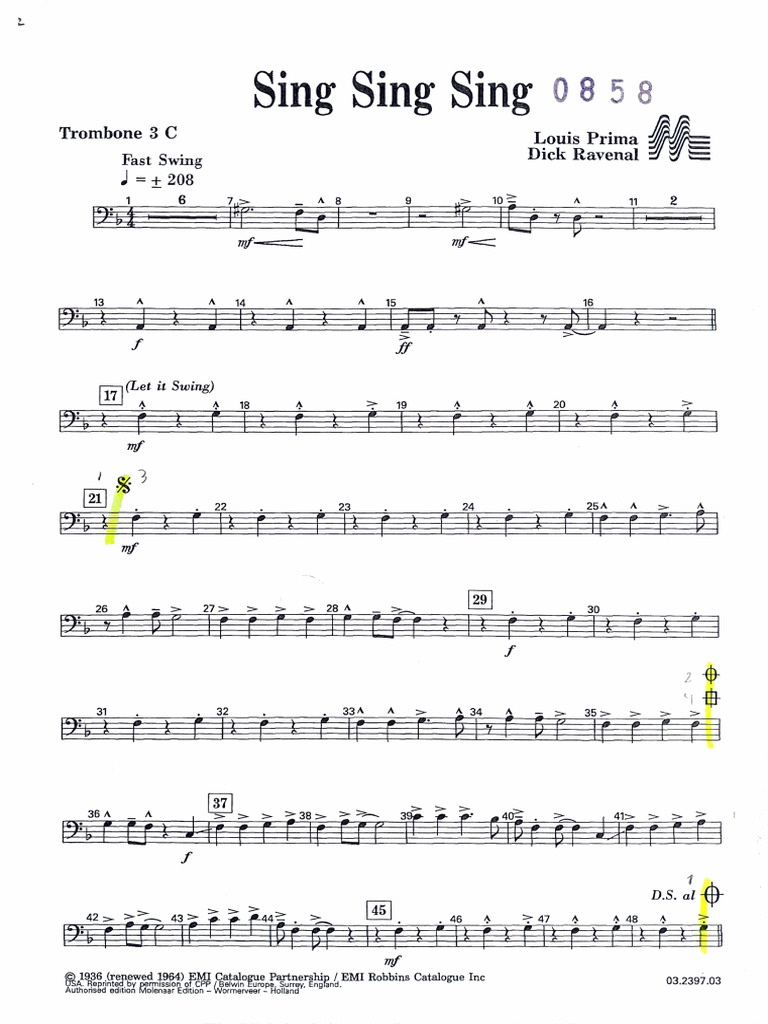 Sing Sing Sing | PDF