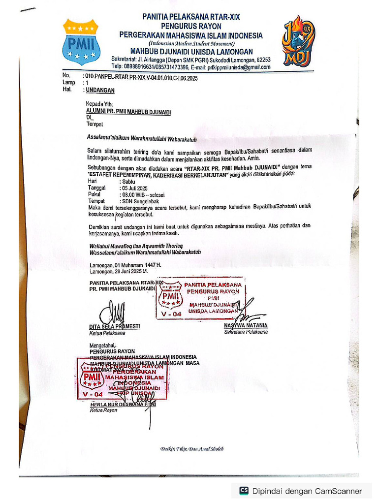 Alumni Internal - Rtar Xix | PDF