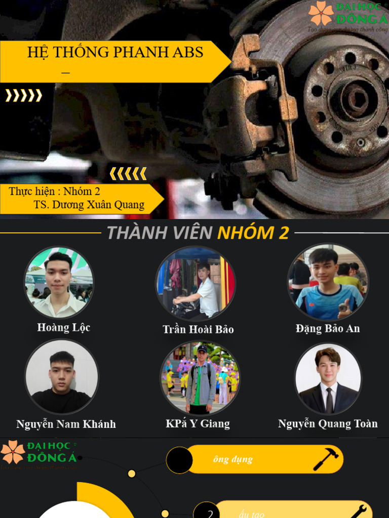 Nhóm 2 - Hệ thống phanh ABS | PDF