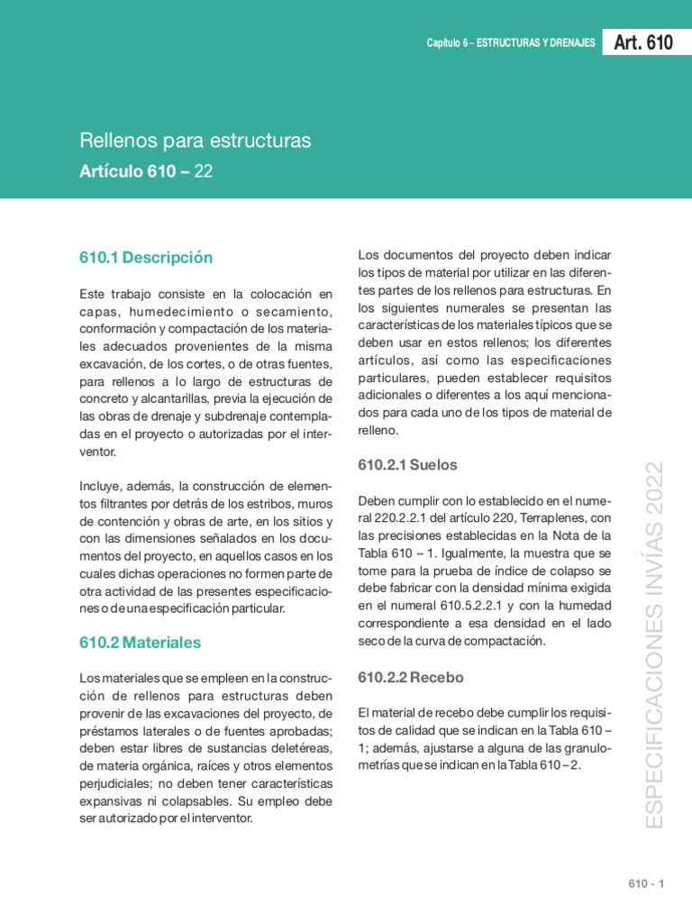 Norma Invias 2022 (1) - 897-908 | PDF | Hormigón | Grava