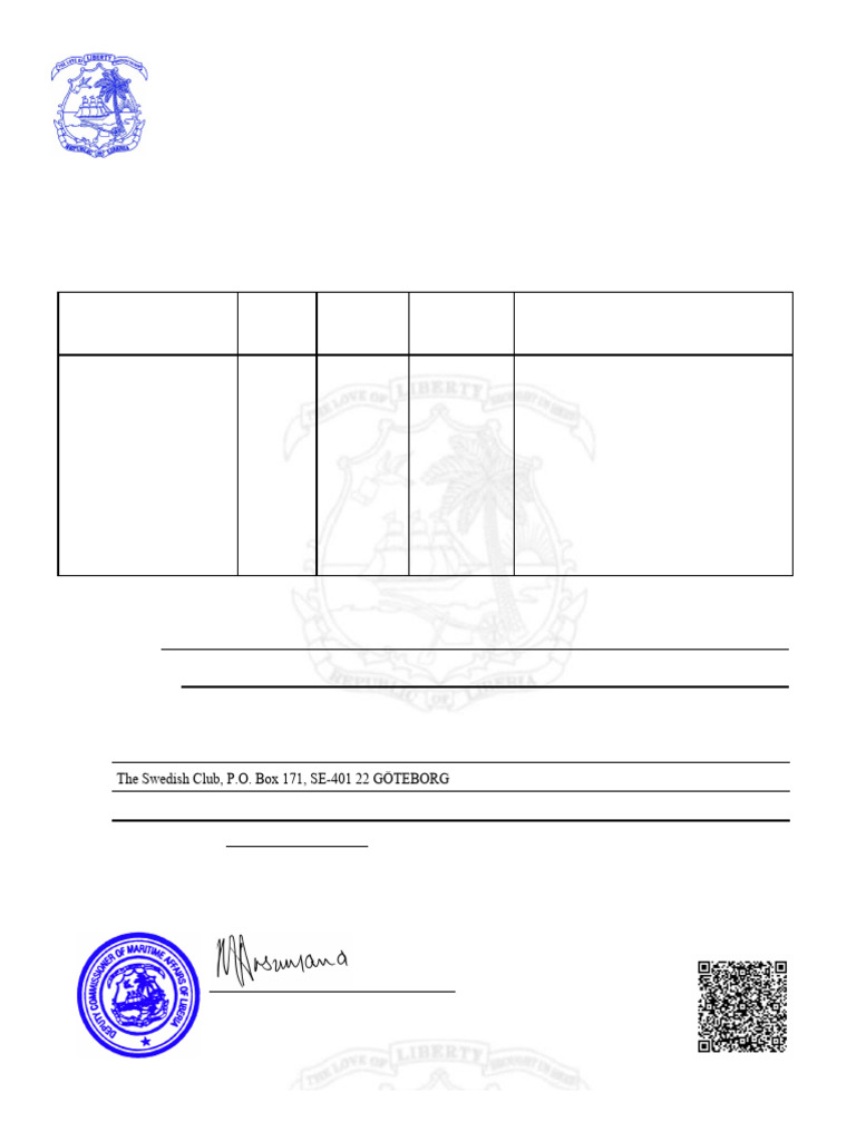 Bunker Civil Liability Certificate2025 | PDF