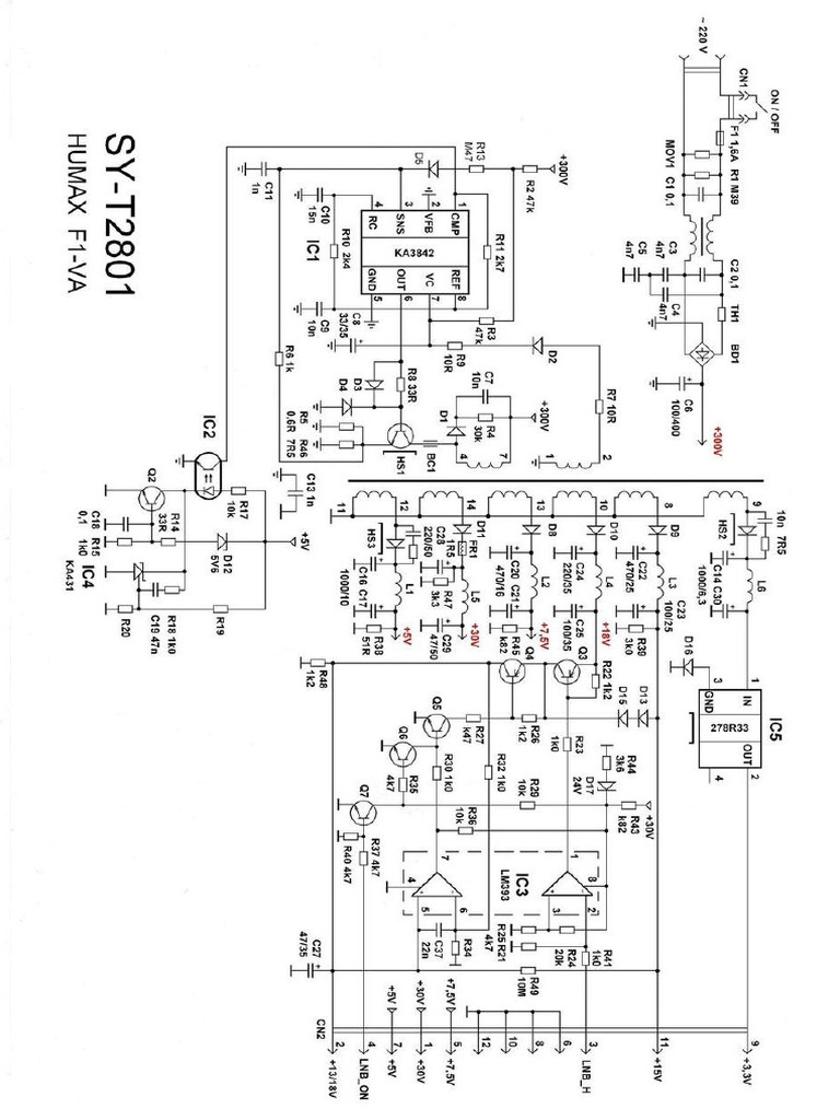 SY-T2801 - Humax KA3842 | PDF