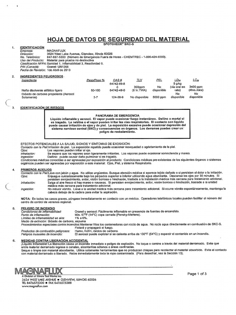 Spotcheck SKC - S | PDF